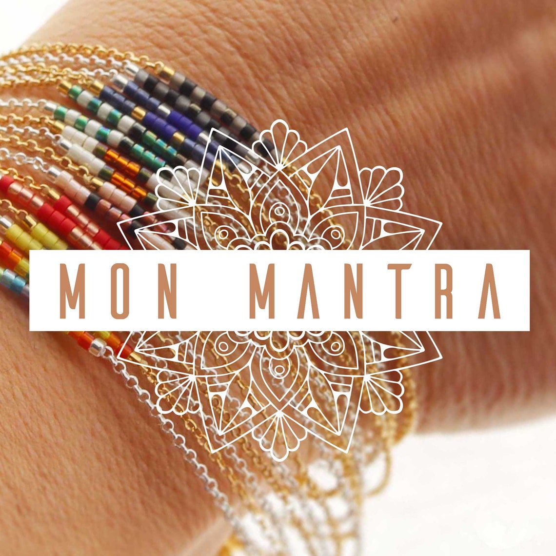 Minimalist Fine Spiritual Mantra Bracelet - Rainbow Chakras / LGBT ...