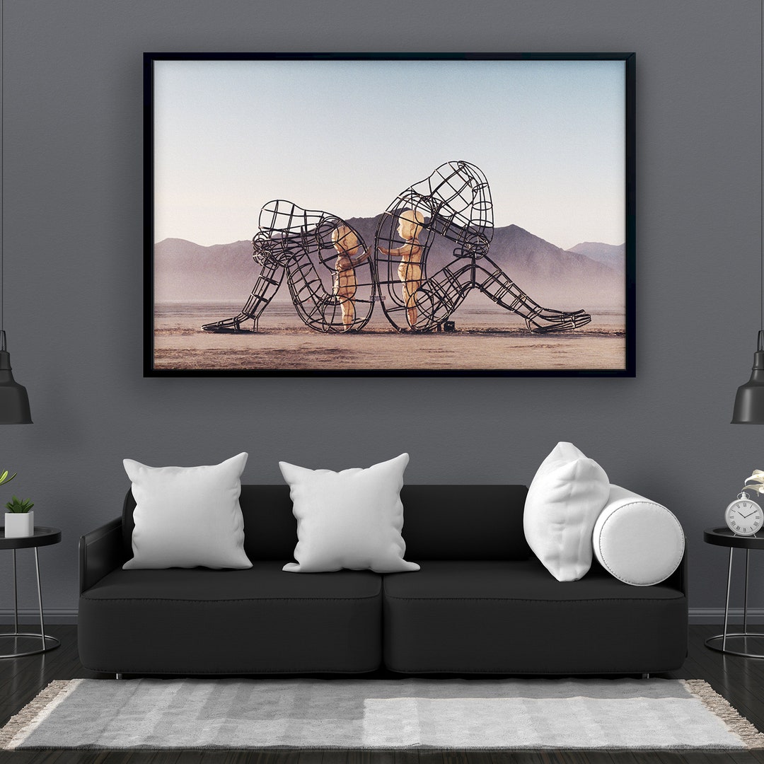 Alexander Milov Love ART Two People Turning Their Backs on - Etsy