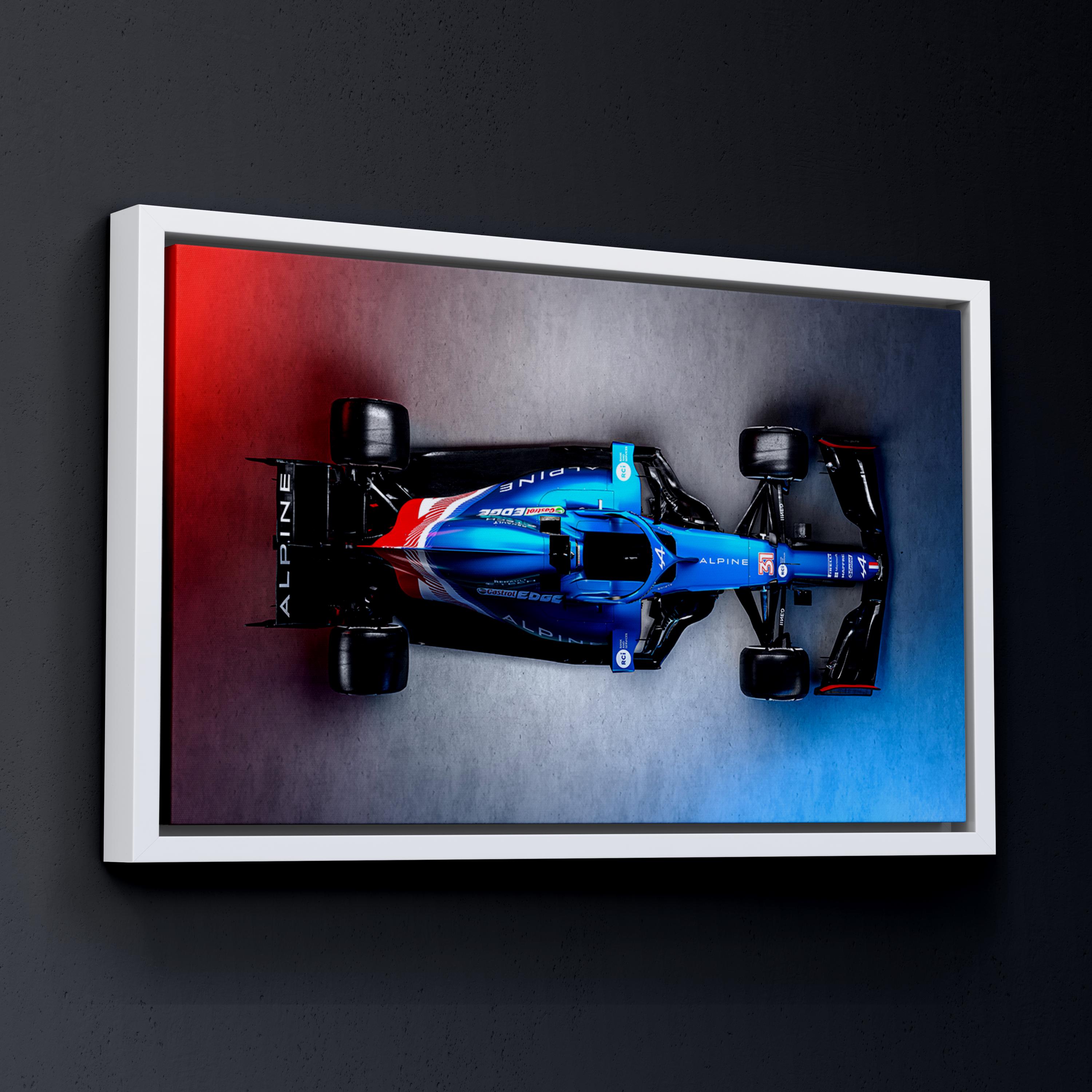 Formula Alpine Renault F1 Team 5 Piece Canvas Art, Alpine A521 Poster ...