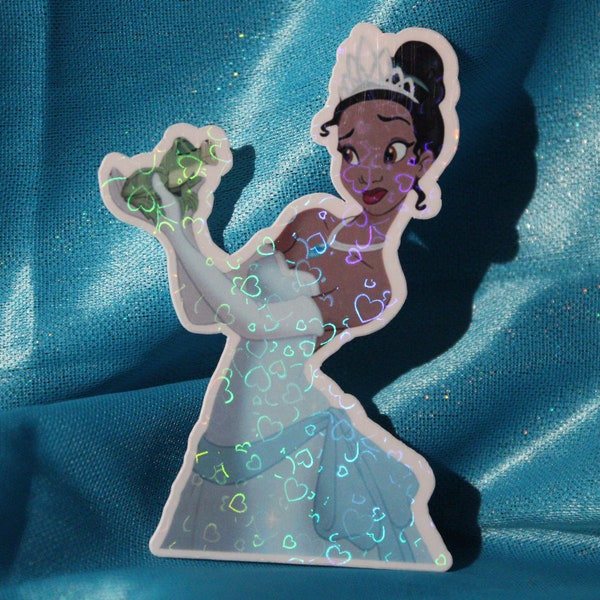 Princess Frog Sticker - Etsy
