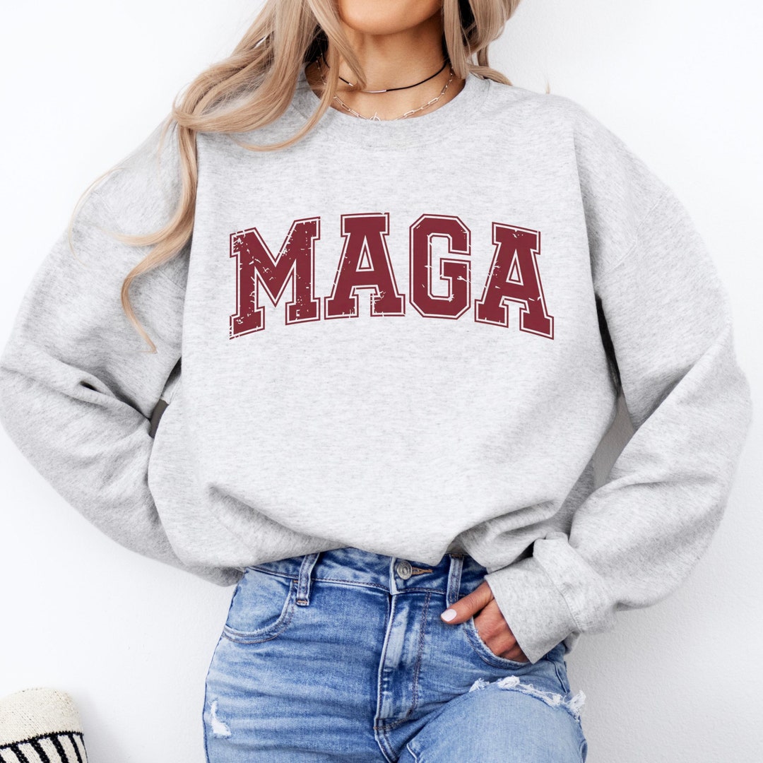 MAGA Trump for President Sweatshirt for Women Election 45 47 Save ...