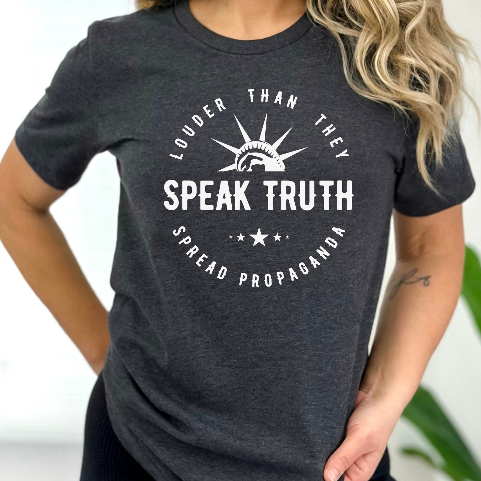 Speak Truth Louder Than They Spread Propaganda Shirt Do Not Comply ...