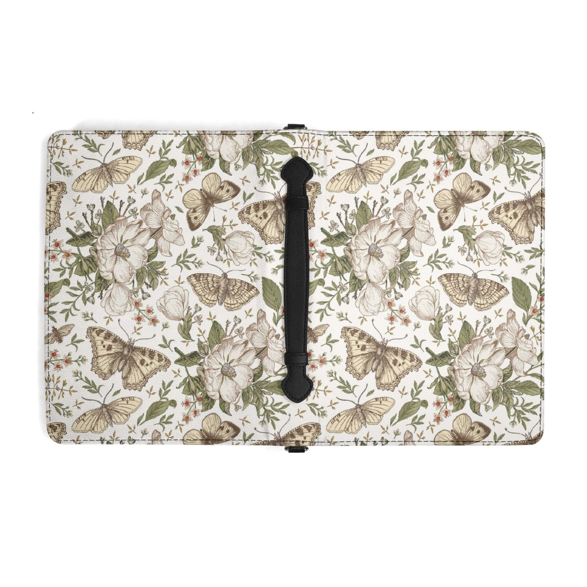 Moth Wildflowers Custom Bible Cover, Boho Christian Gift for Her ...