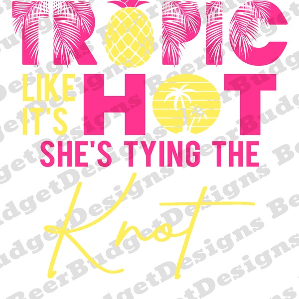Tropic Like Its Hot Bachelorette - Etsy