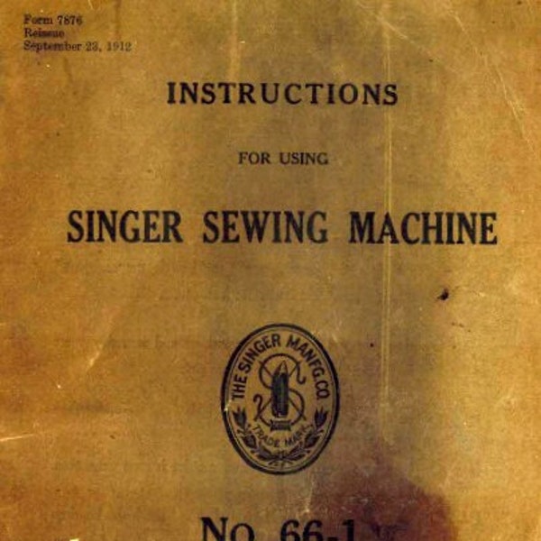 Singer Treadle Sewing Machine Decals - Etsy