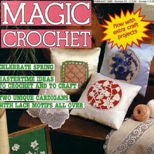 MAGIC CROCHET 40 Crochet Book Crochet Patterns in ENGLISH - Etsy