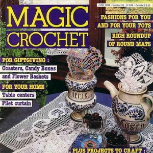 Magic Crochet Book 36 Crochet Patterns 82 Pages Eng (PDF Download) - Etsy
