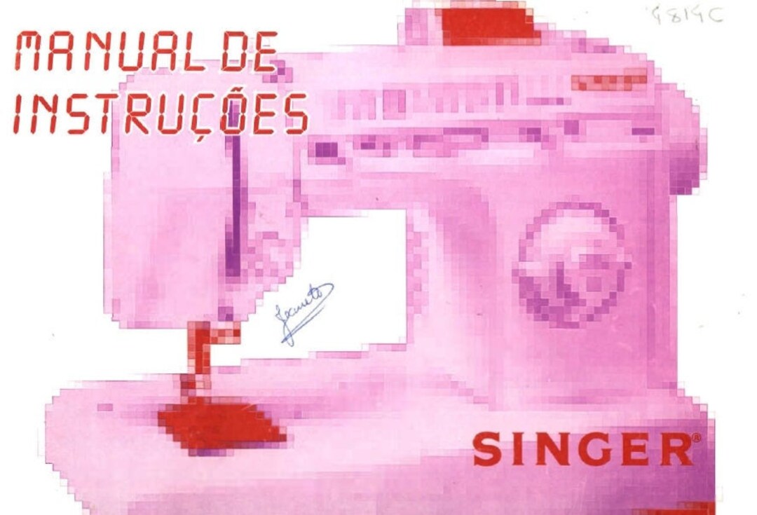 SINGER 4814C Manual De Instrucoes Maquina De Costura Portugues - Etsy