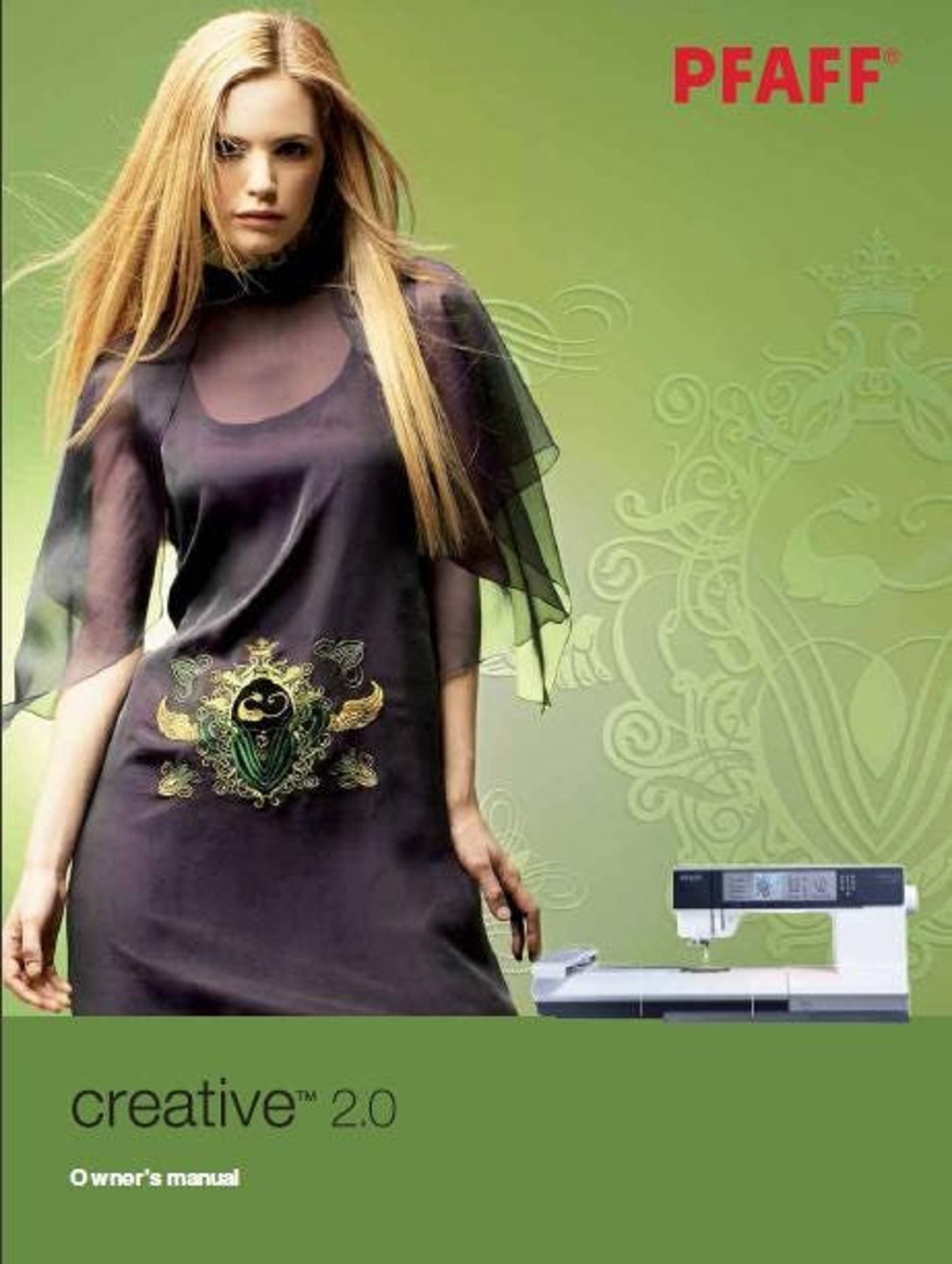 PFAFF Creative 2.0 Sewing Machine Owners Manual (PDF Download) - Etsy