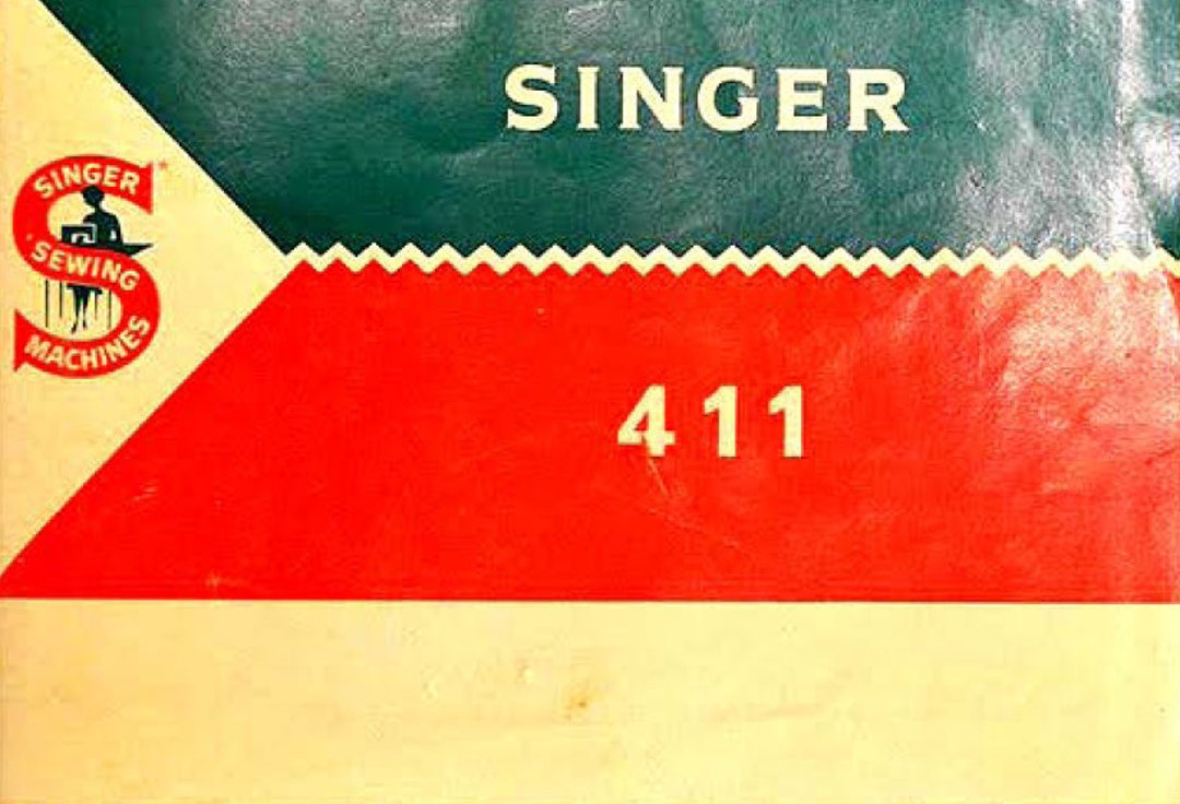 SINGER 411 INSTRUCTIONS Sewing Machine in ENGLISH - Etsy