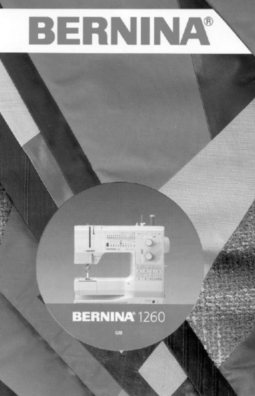 Bernina 1260 Sewing Machine Instruction Manual (PDF Download) - Etsy