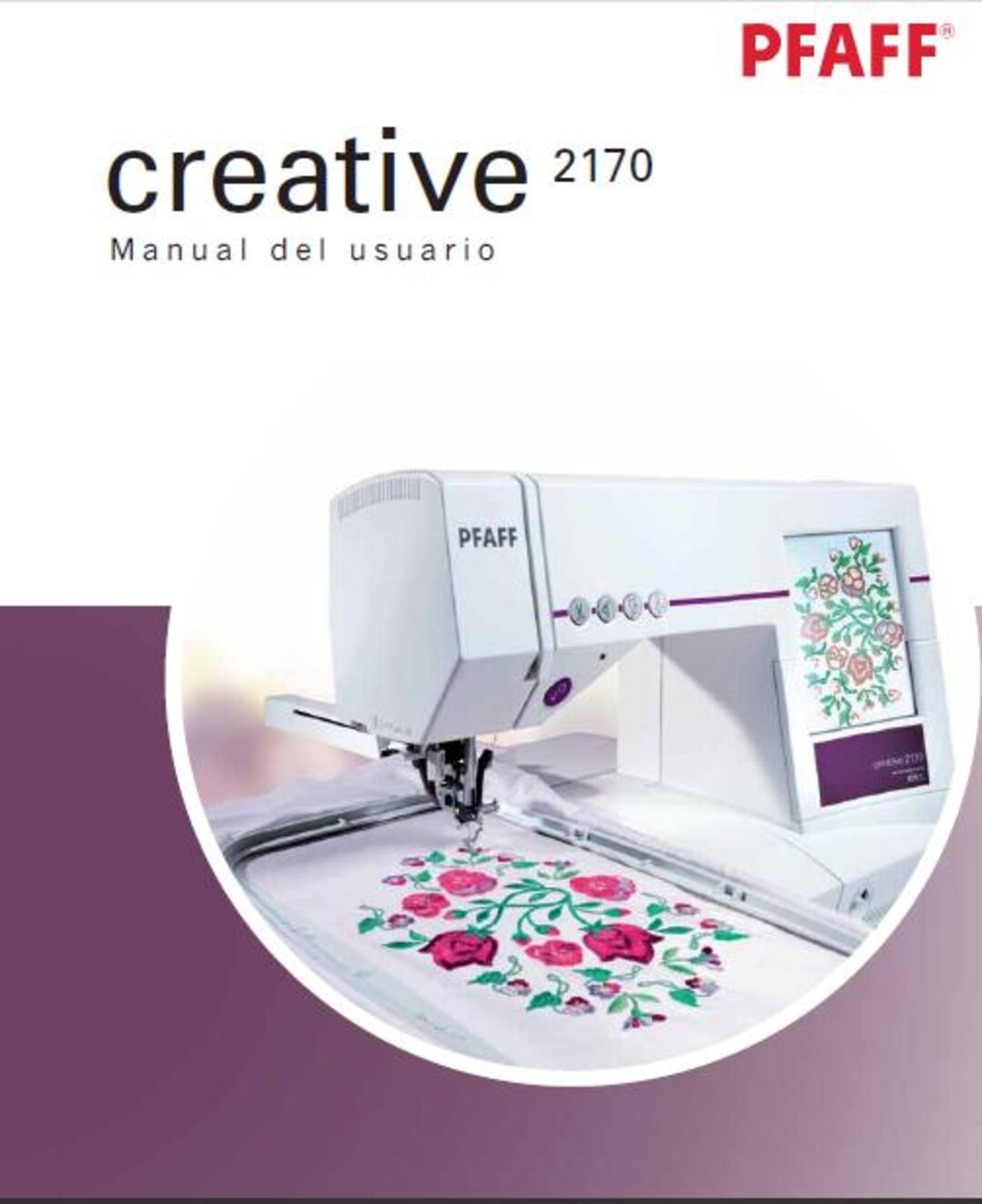 PFAFF Creative 2170 Sewing Machine User Manual - Espanol (PDF) - Etsy