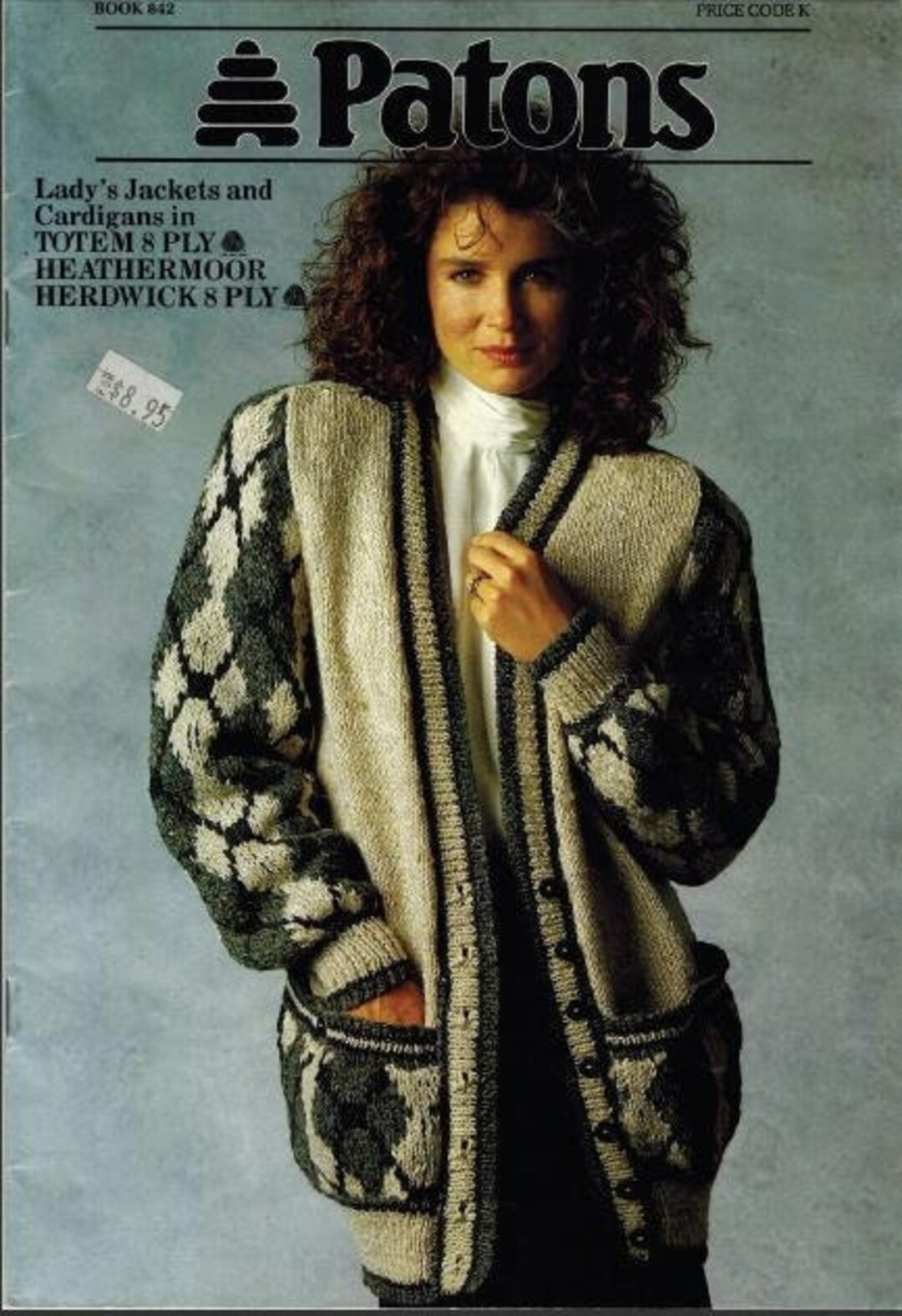 PATONS 842 Knitting Book Lady's Jackets and Cardigans Knitting Patterns ...