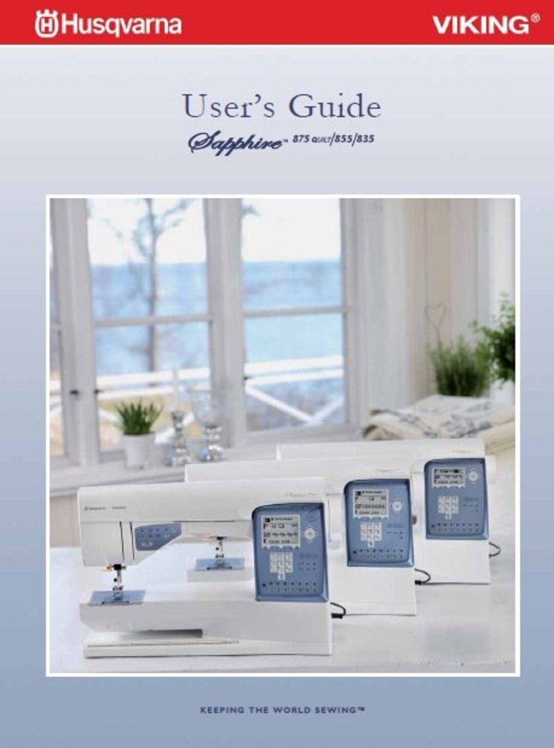 Husqvarna Viking Sapphire Sewing Machine User Guide Pdf Download Etsy