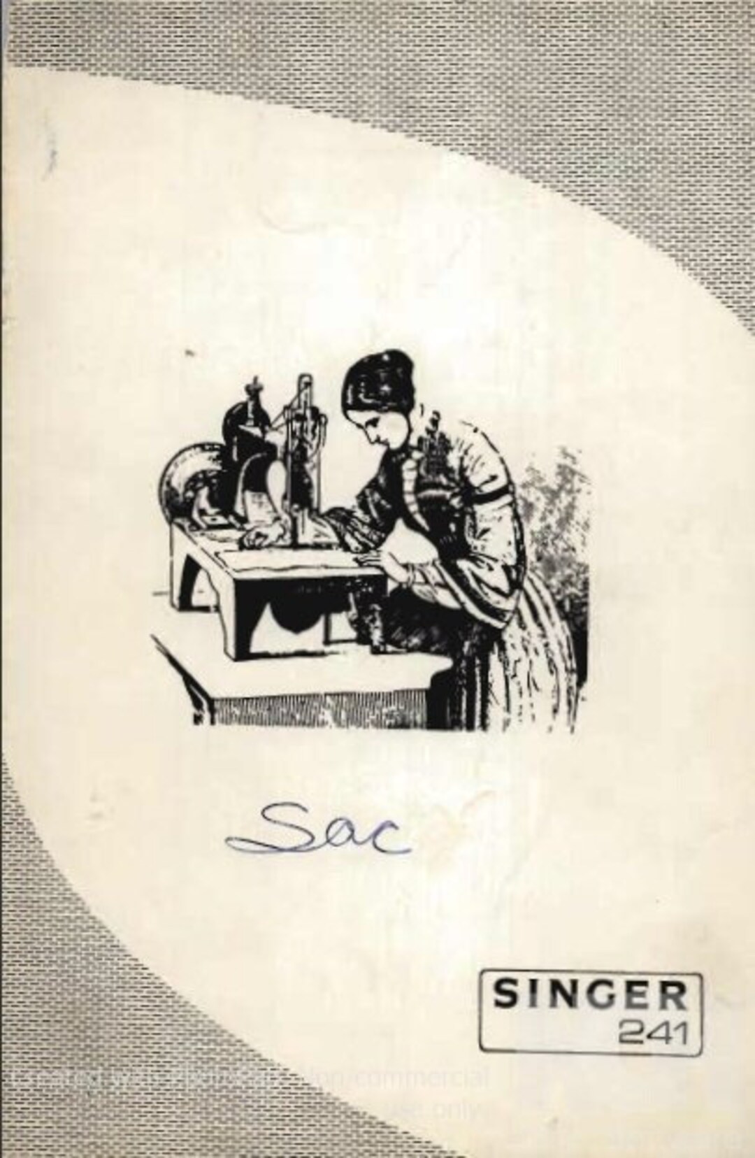 SINGER 241 Manual De Instrucoes Maquina De Costura Portugues - Etsy