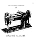 SINGER 111W155 List of Parts Complete Sewing Machine in English. MORE ...
