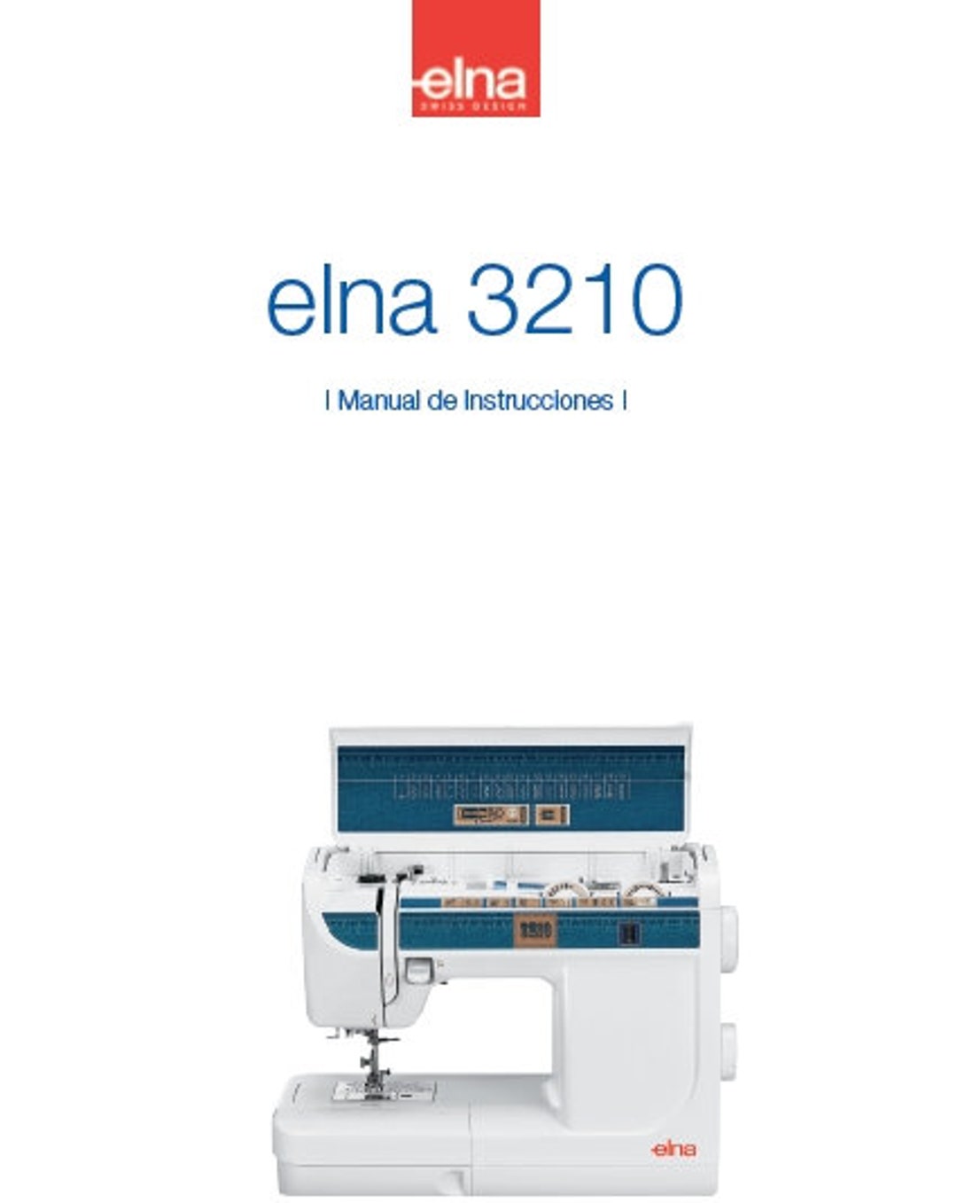 ELNA 3210 Manual De Instrucciones Maquina De Coser ESPANOL - Etsy