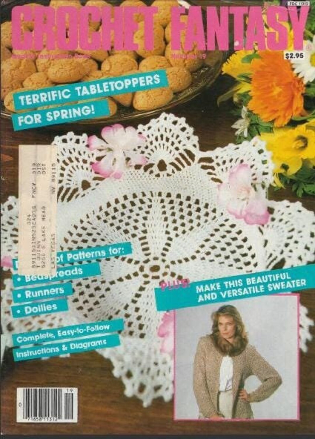 CROCHET Fantasy No 19 March 1985 Crochet Magazine Crochet Patterns in ...