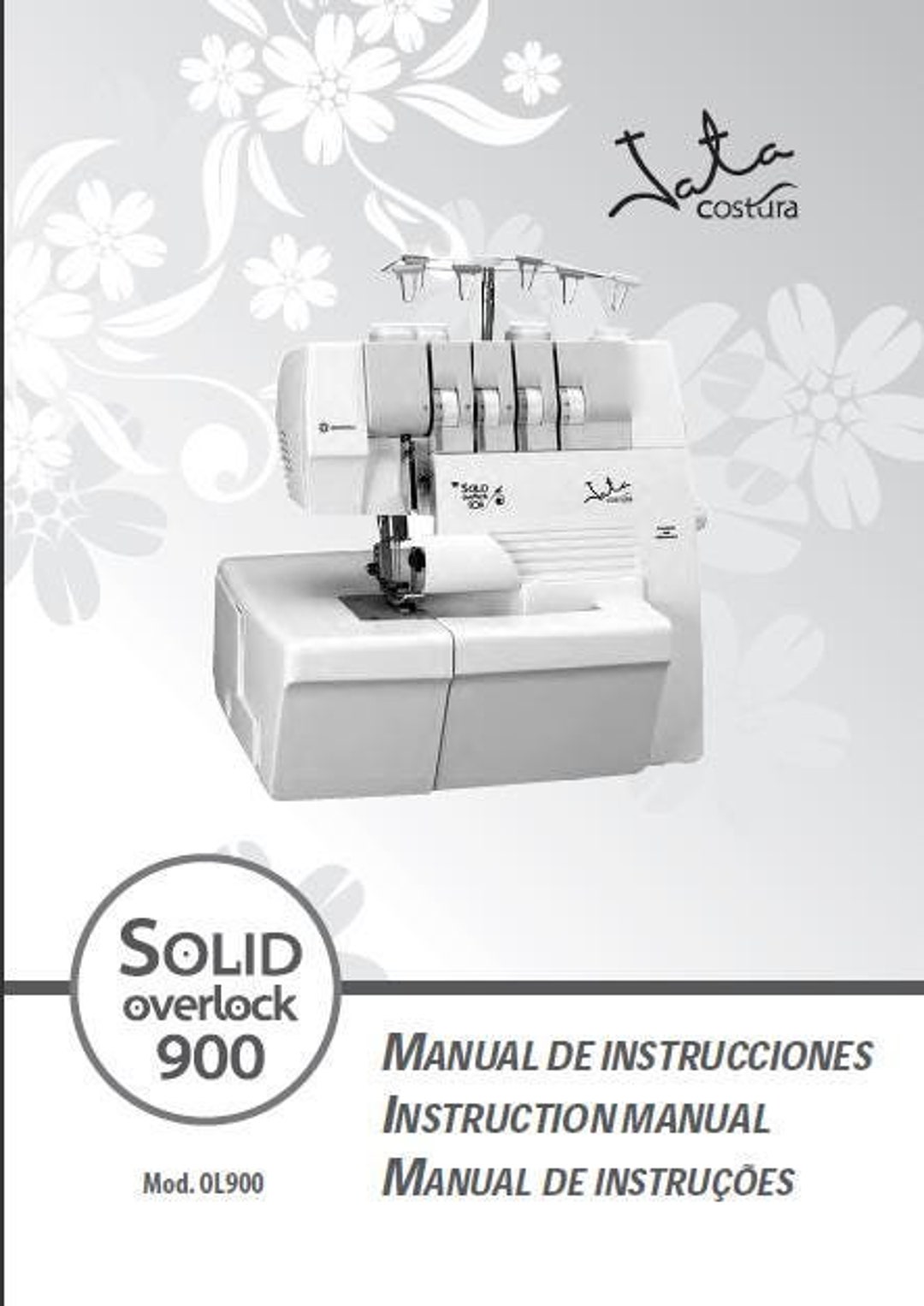 JATA OL900 Manual De Instrucciones/instruction Manual/manual De ...