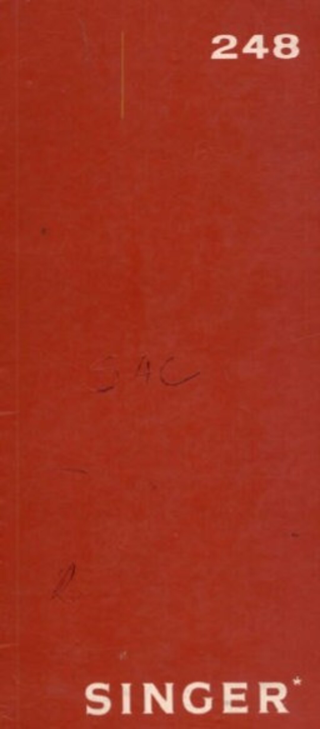 SINGER 248 Manual De Instrucoes Maquina De Costura Portugues - Etsy