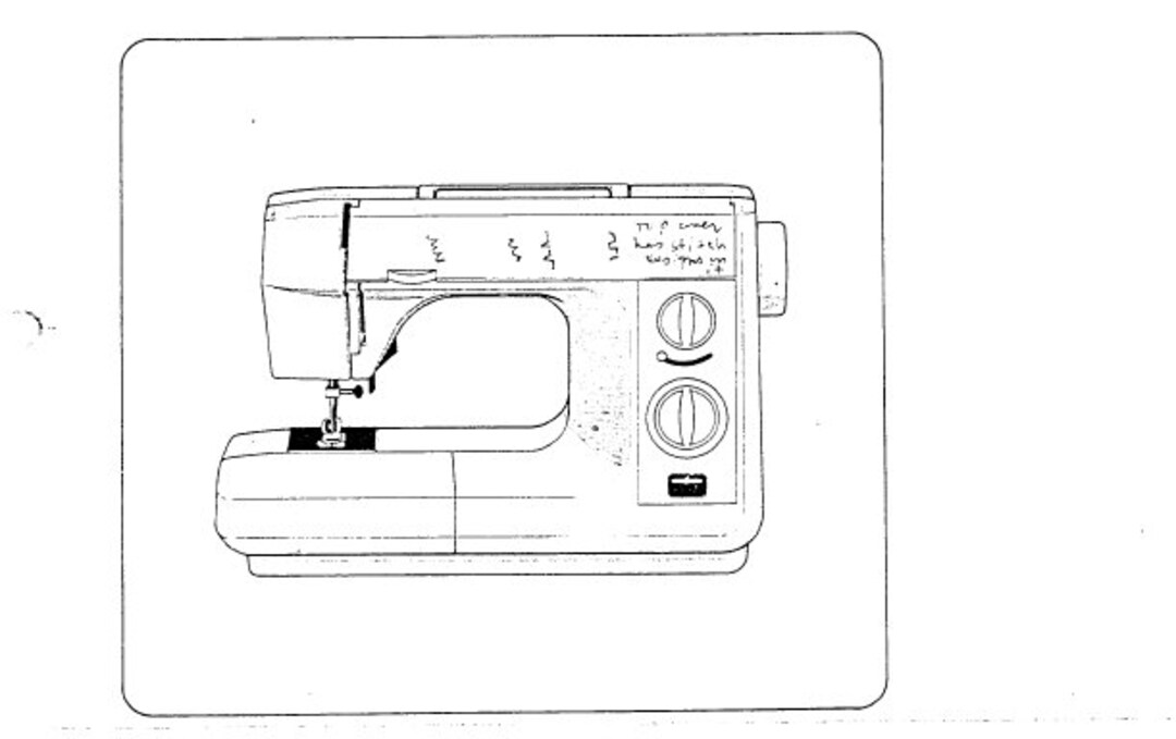 SINGER 3207 3214 List of Parts Sewing Machine in ENGLISH - Etsy