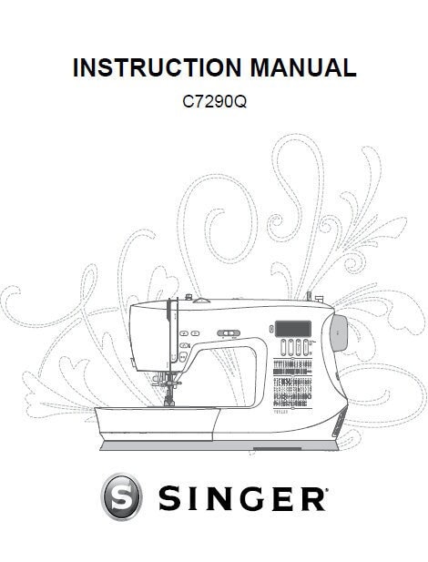 SINGER C7290Q Instruction Manual Sewing Machine in ENGLISH - Etsy