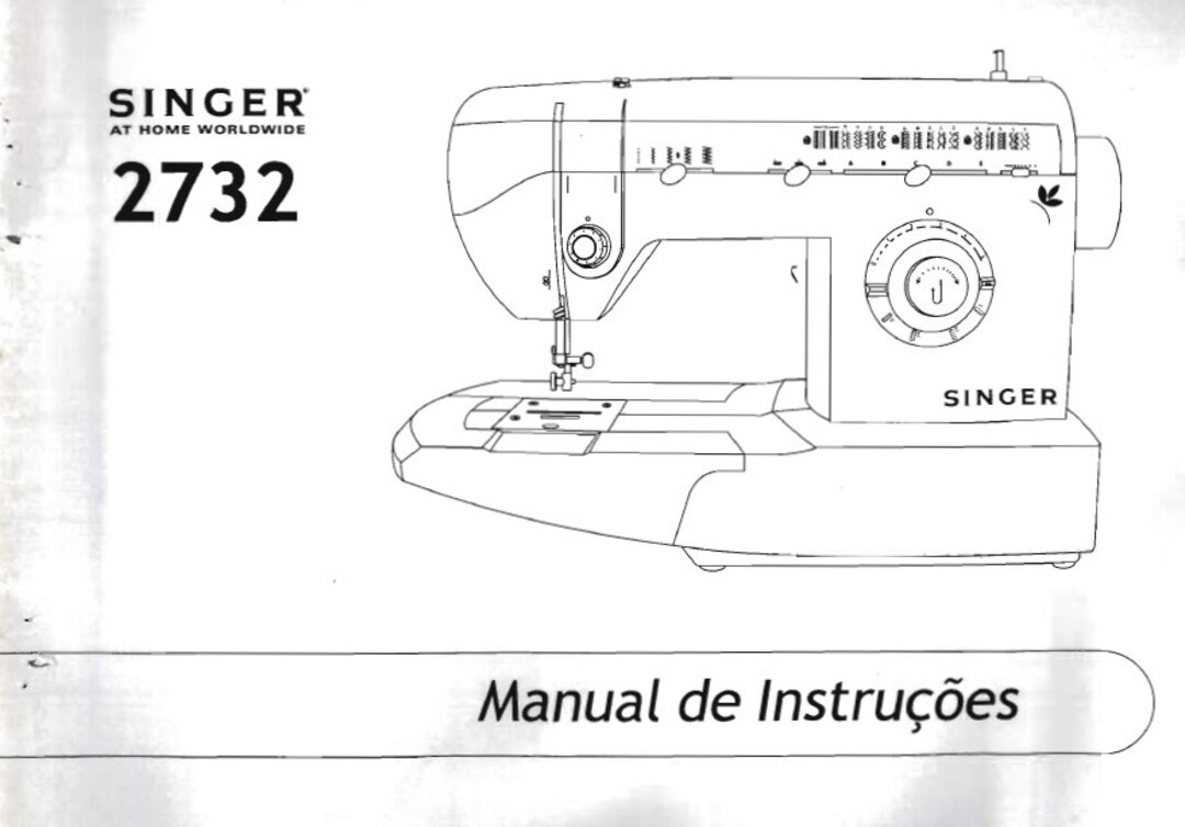 SINGER 2732 Manual De Instrucoes Maquina De Costura Portugues - Etsy