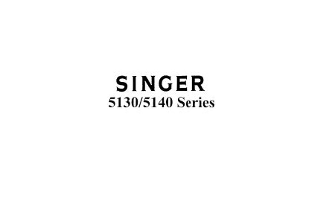 SINGER 5130 5140 Series List of Parts Sewing Machine in ENGLISH - Etsy