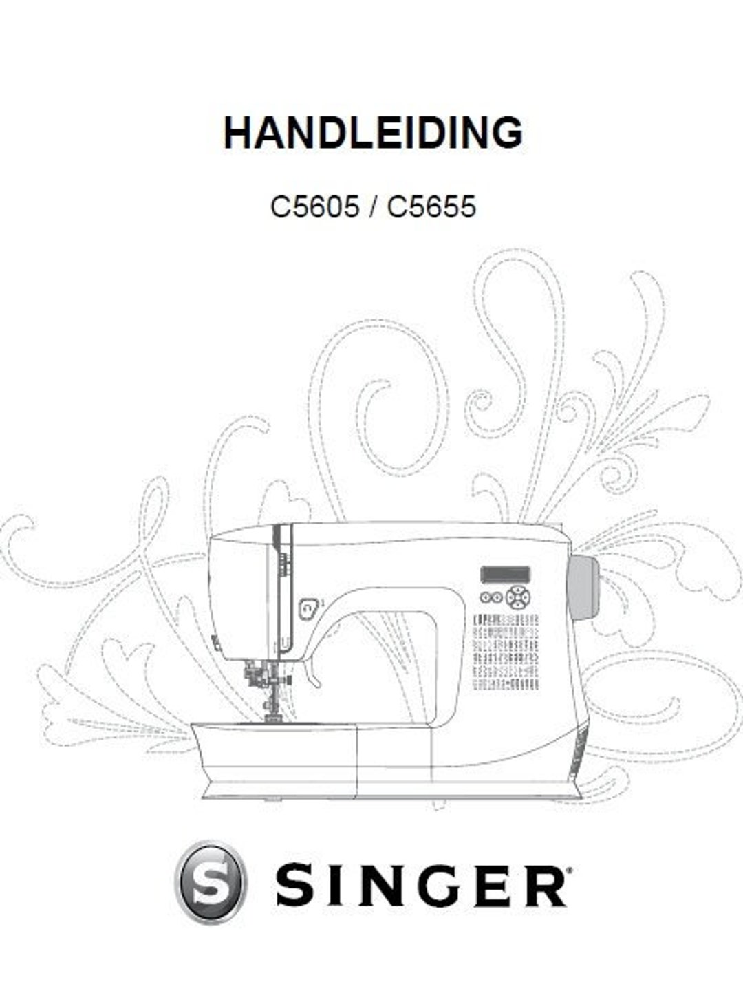 SINGER C5605 C5655 Handleiding Sewing Machine 40 Pages Nederlands. Pdf Download. MORE MANUALS ...