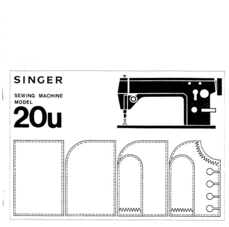 SINGER 20U Instructions Sewing Machine in English MORE MANUALS ...
