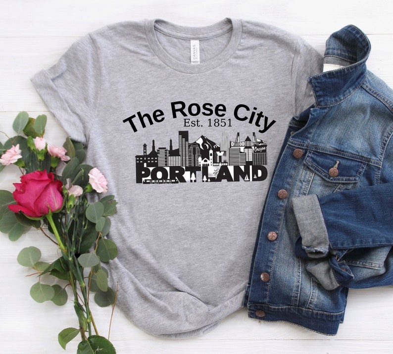 Portland Oregon T-shirt: Pacific Northwest Unisex Tee - Etsy