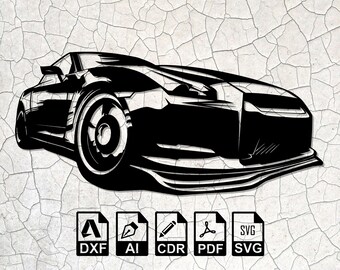 Nissan Gtr Vector - Etsy