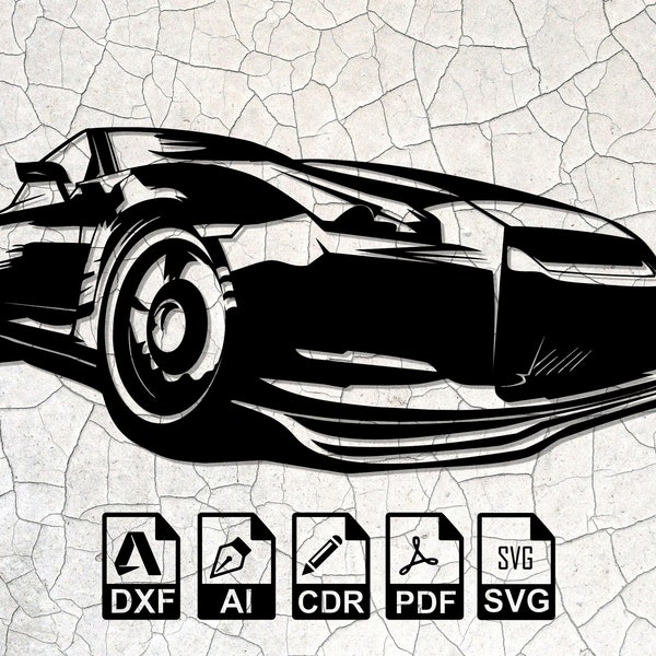 Nissan gtr svg - Etsy México