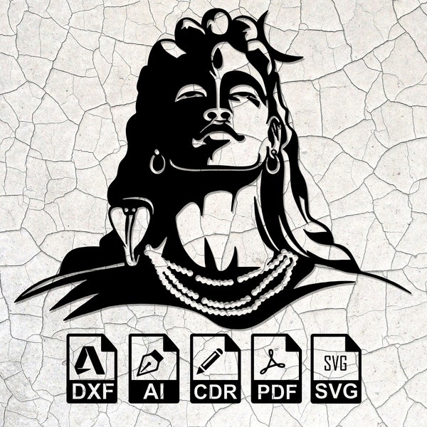 Shiva Hinduism Svg - Etsy