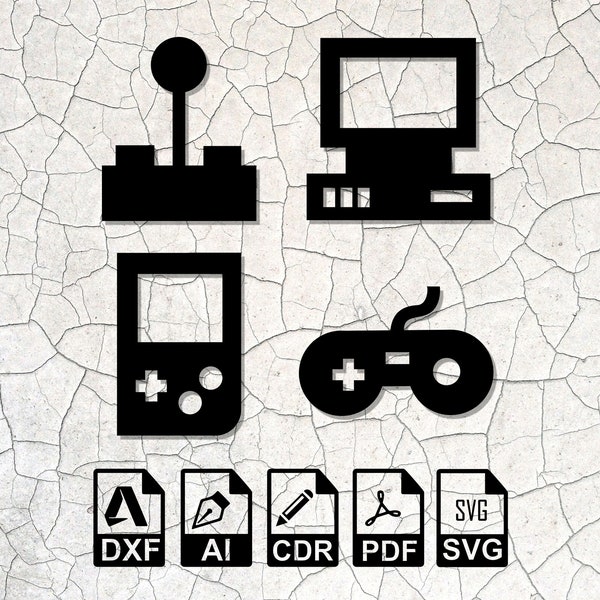 Gameboy Svg Retro - Etsy