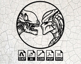 Alien Vs Predator - Etsy