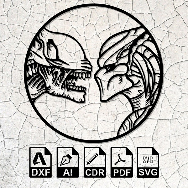 Alien Xenomorph Digital Paper - Etsy