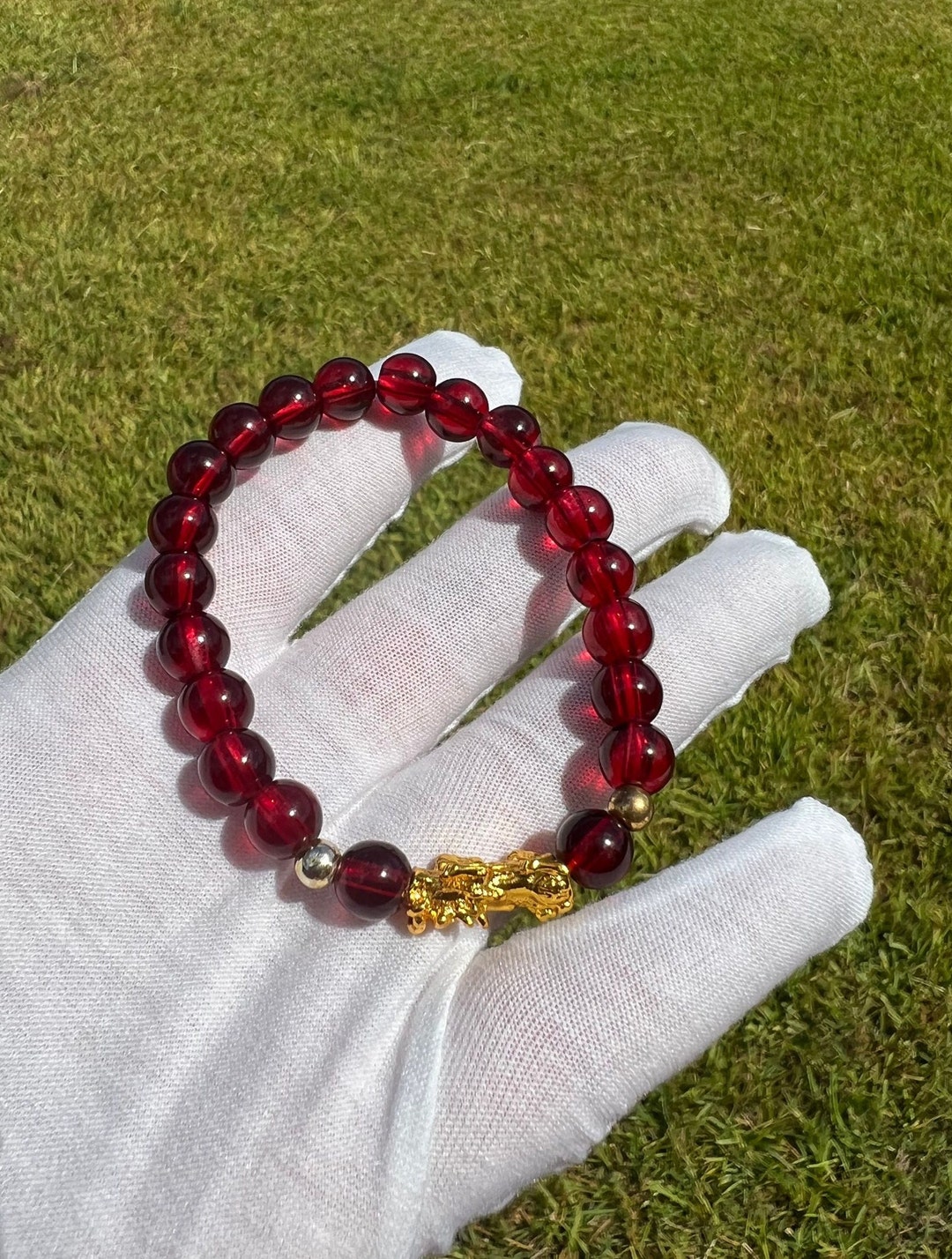 Red Pixiu Bracelet Feng Shui Good Luck Wealth Bracelet - Etsy