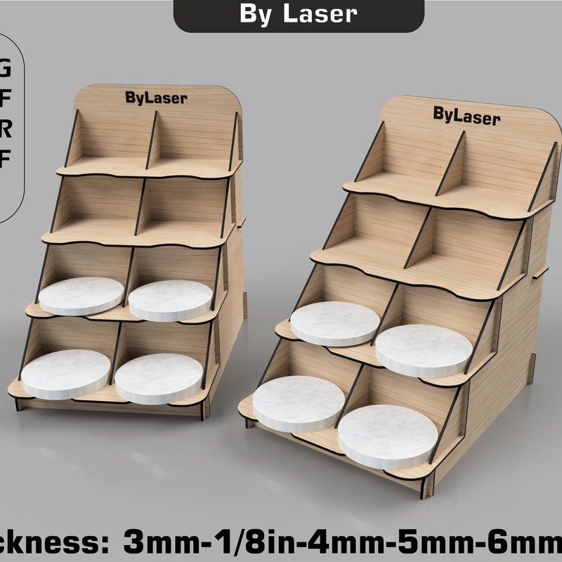 Coaster Display File Laser - Etsy