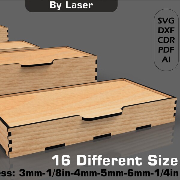 Laser Cut Box - Etsy