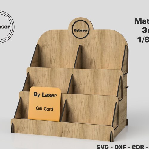 Trade Display Stand Laser Cut File Wood Display Rack Svg - Etsy