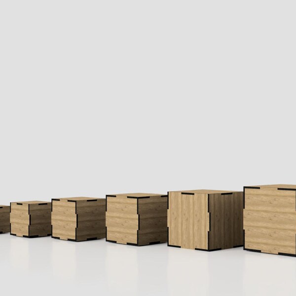 10x10x10 Cube Boxes - Etsy