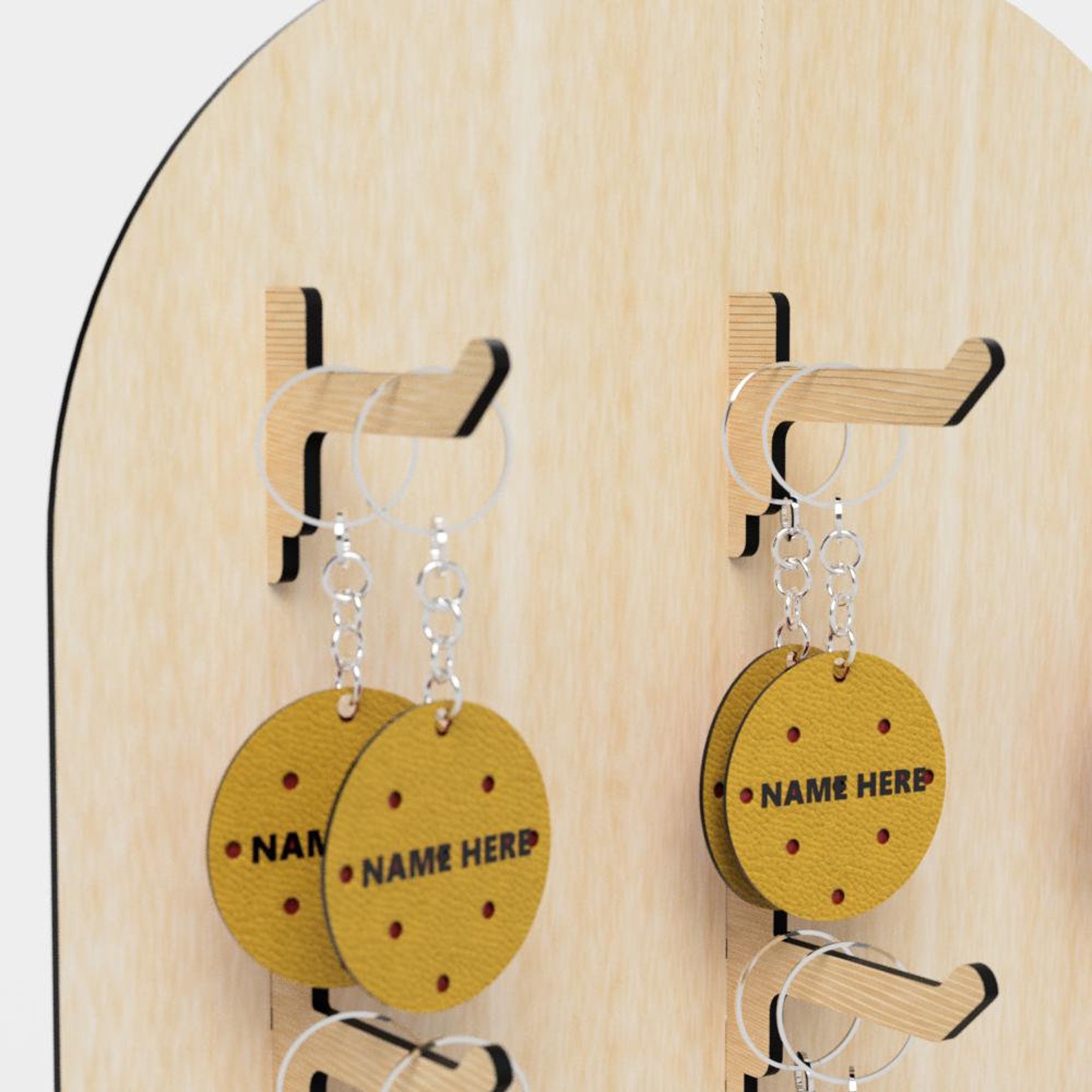 Keychain Display Stand Digital File , Laser Cut Files , Market Stall ...