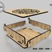 Decorative Wooden Box Laser Cut Files - Flip up Lid Storage Box - 3 ...