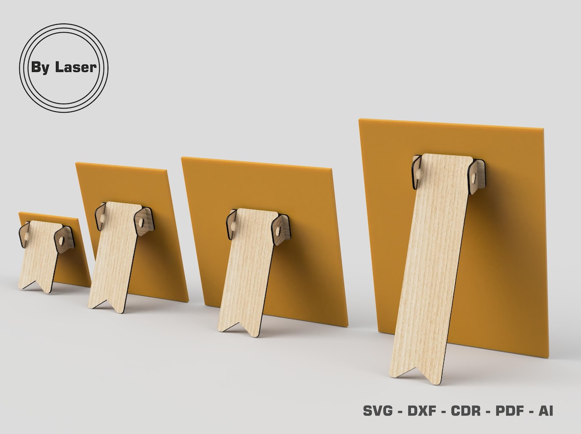 Easel Stand Backs Photo Frame Stand Backs Wood Easel - Etsy UK