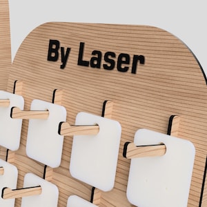 Buy Earring Display Stand, Laser Cut File, Two Different Size, Earring ...