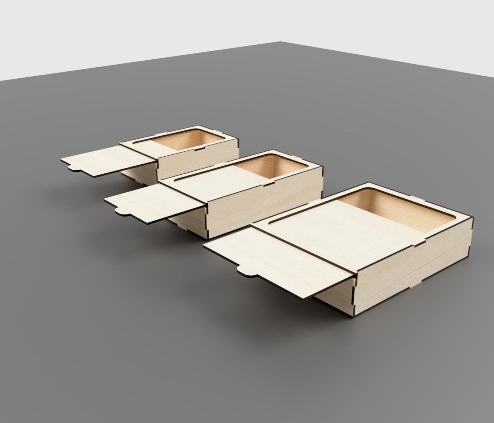 Boxes With Slide Lid Storage Boxes 8 Different Slider Size - Etsy UK