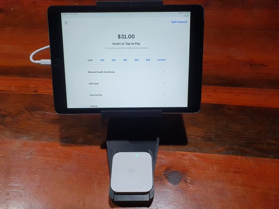 Square Reader Dock With Tablet Stand & Battery Bank POS - Etsy