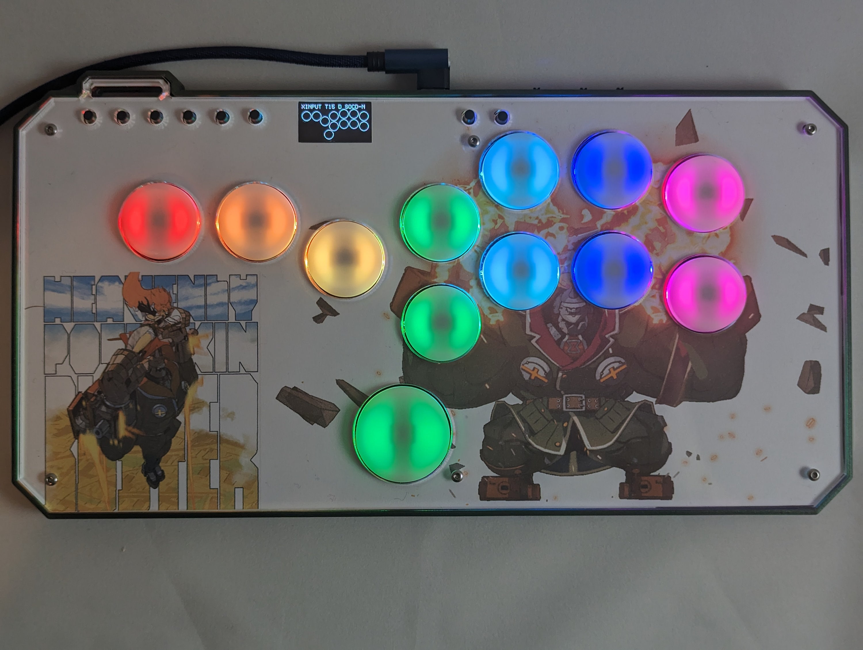 Hitbox Controller RGB Pc/xbox/playstation Compatible Stickless ...