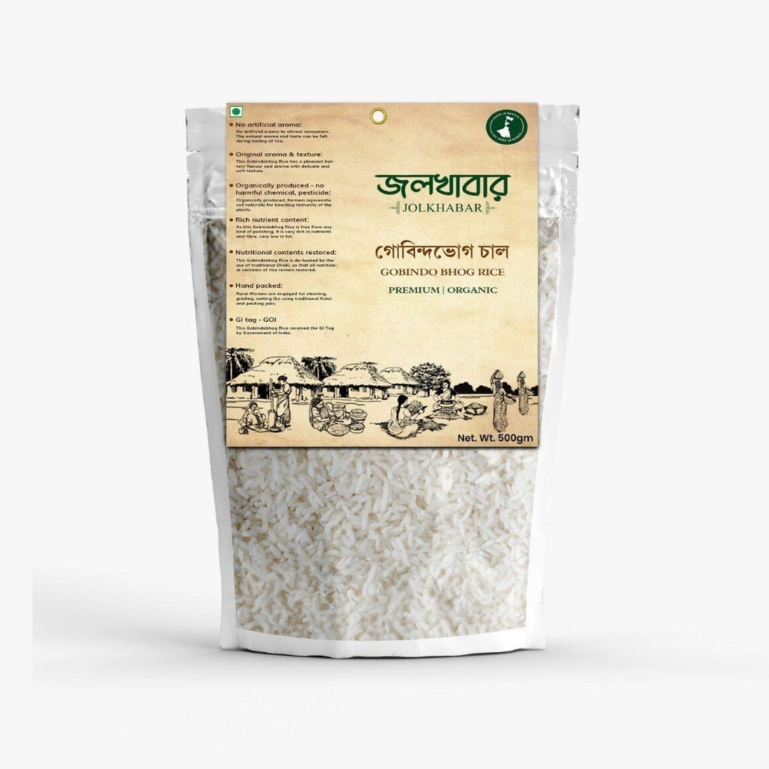 JOLKHABAR | Gobindo Bhog Rice 1 Kg | Gobindobhog Chal From Bengal ...